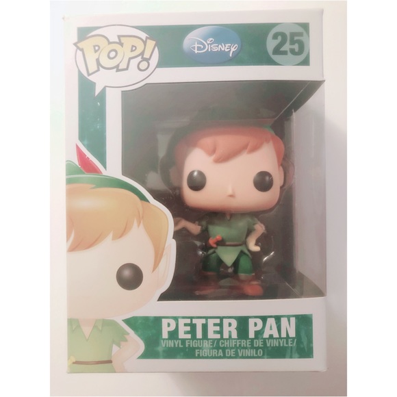 Funko | Other | Peter Pan Funko Pop 25 In Box | Poshmark